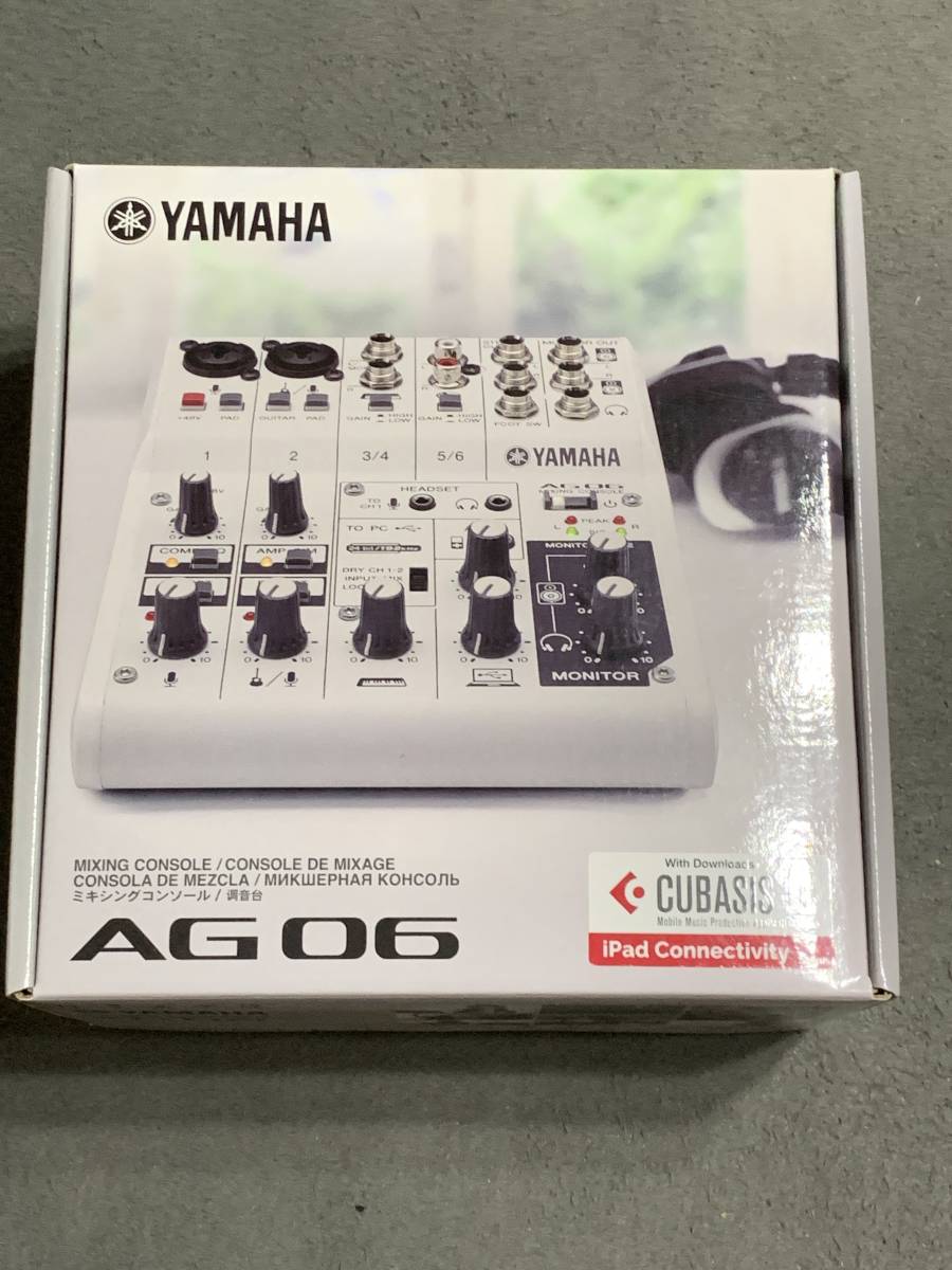 YAMAHA ヤマハ AG06 オーディオインターフェース ミキシングコンソール(ミキサー)｜売買されたオークション情報、yahooの商品情報 ...