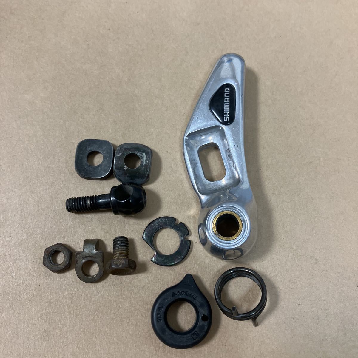 片側のみ Shimano Deore XT BR-M734 Cantilever Brakes / シマノ カンチブレーキ 1本 傷錆汚れあり ...