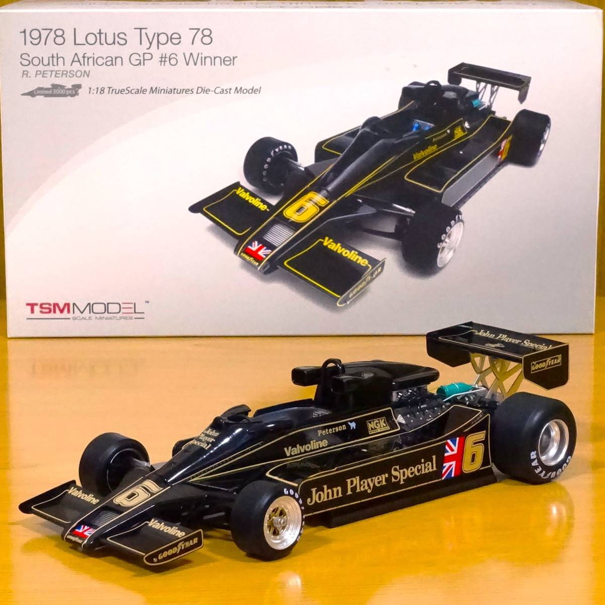 1/18 Lotus Type 78 1978 South African GP Winner 京商トゥルースケール TSM MODEL ...