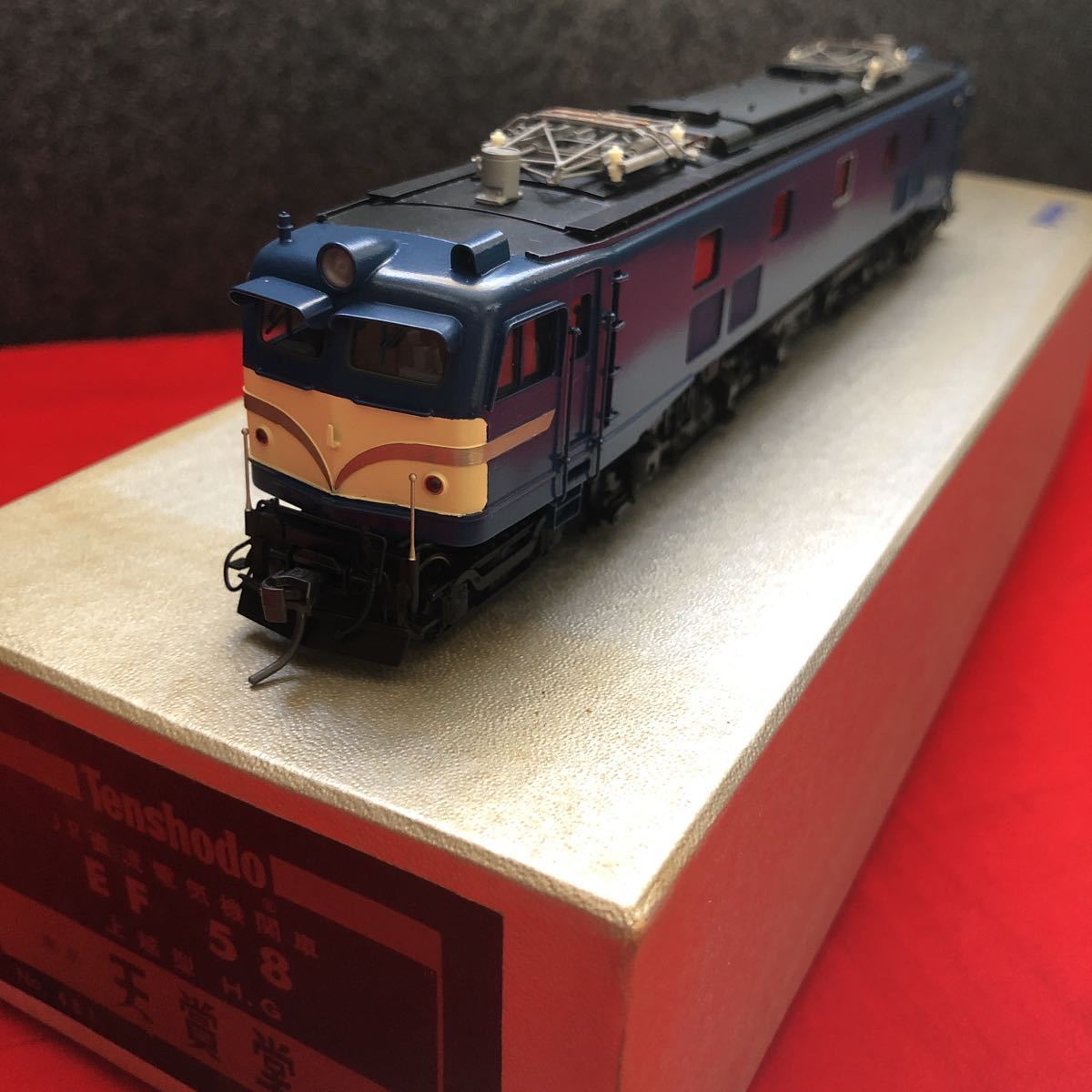 10 レア 天賞堂 Tenshodo JR直流電気機関車 EF58 上越型H.G No.481(機関車)｜売買されたオークション情報、yahooの商品情報をアーカイブ公開 - オークファン ...