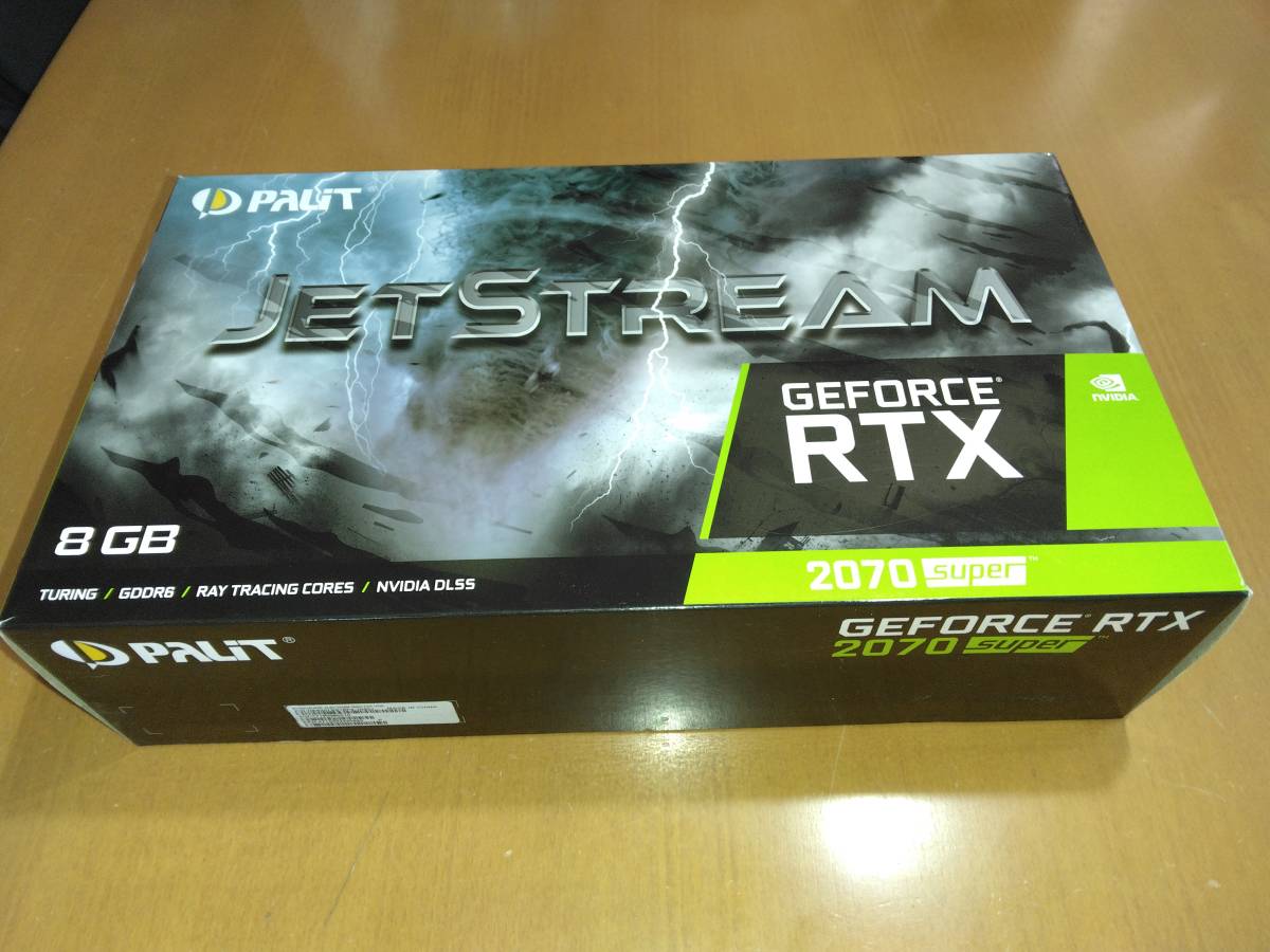 PALIT GEFORCE RTX2070 SUPER JET STREAM 8GB GDDR6 グラフィックボード み(PCI ...