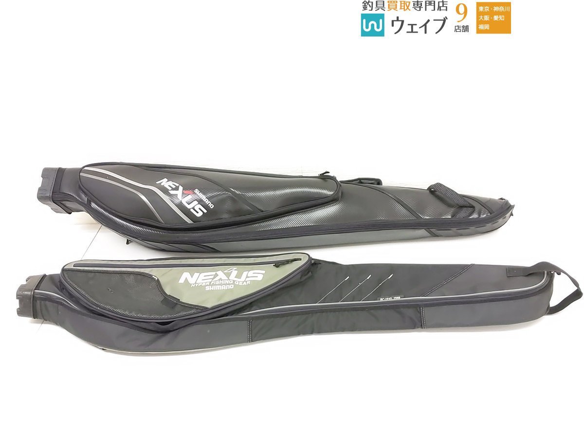 シマノ RC-114J 140RW ネクサス RC-122D 138R ロッドケース 2点セット(その他)｜売買されたオークション情報 ...