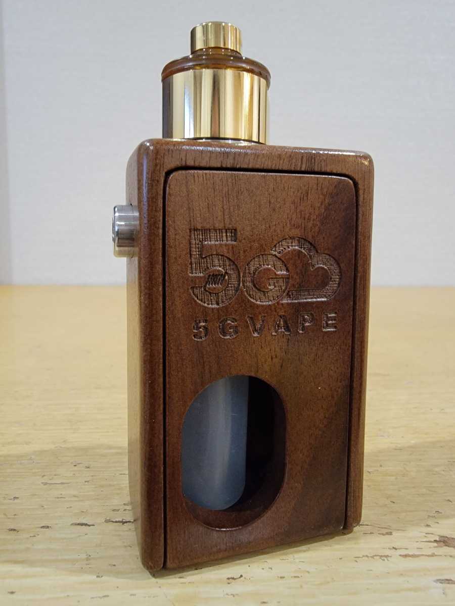 /5GVape/Supercar/BF/MOD/VAPE/電子タバコ/Squonk BOX Mod/スコンカー/木製/Wood/RDA ...