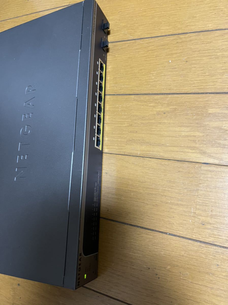 NETGEAR GS510TP 8ポートハブ 通電確認のみ 現状品 写真の通り(イーサネットハブ)｜売買されたオークション情報、yahooの ...