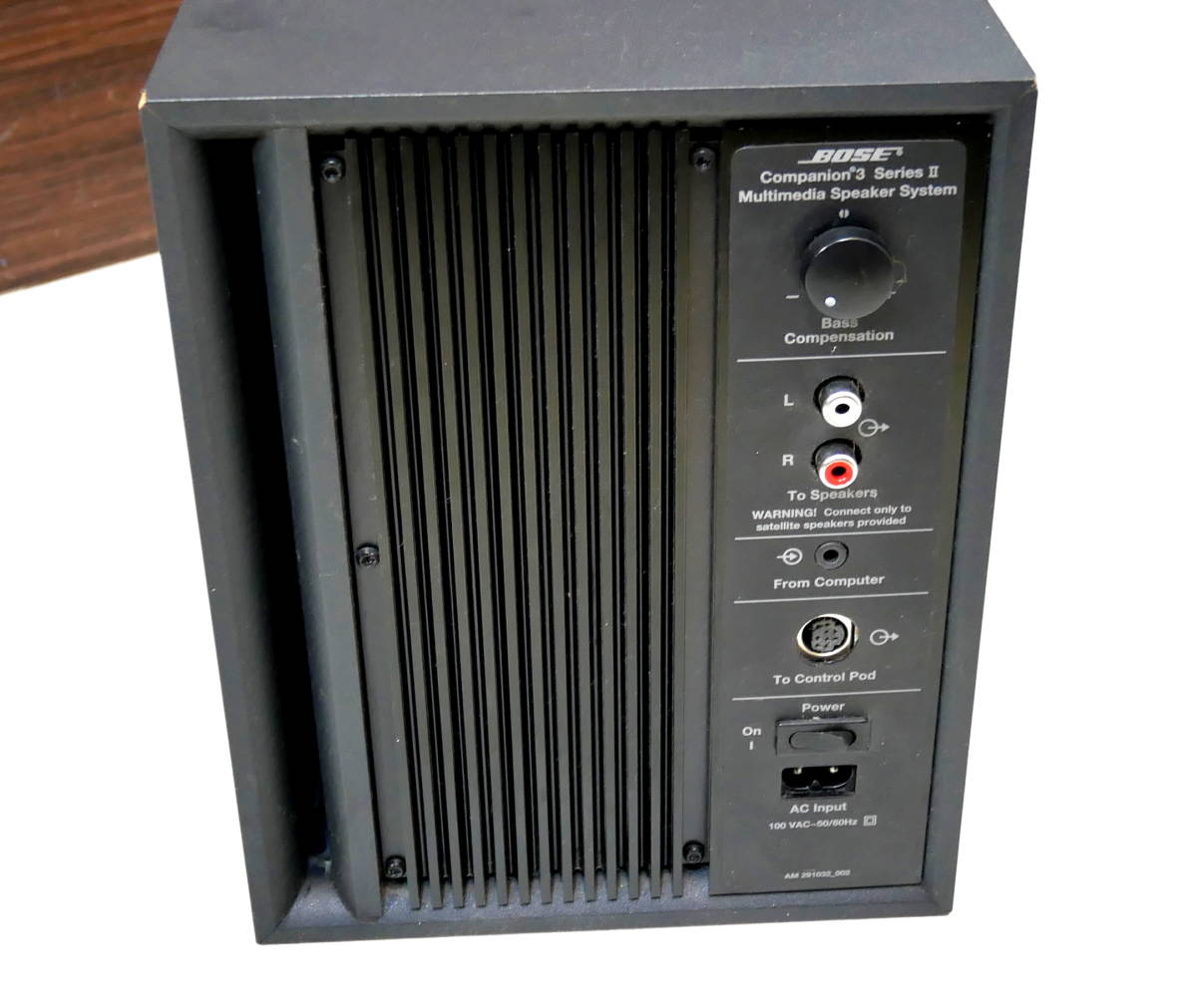 R409-B112 現状品 BOSE ボーズ コンパニオン3 シリーズ2 マルチメディアスピーカーシステム Companion3Series2 MultimediaSpeakerSystem ...