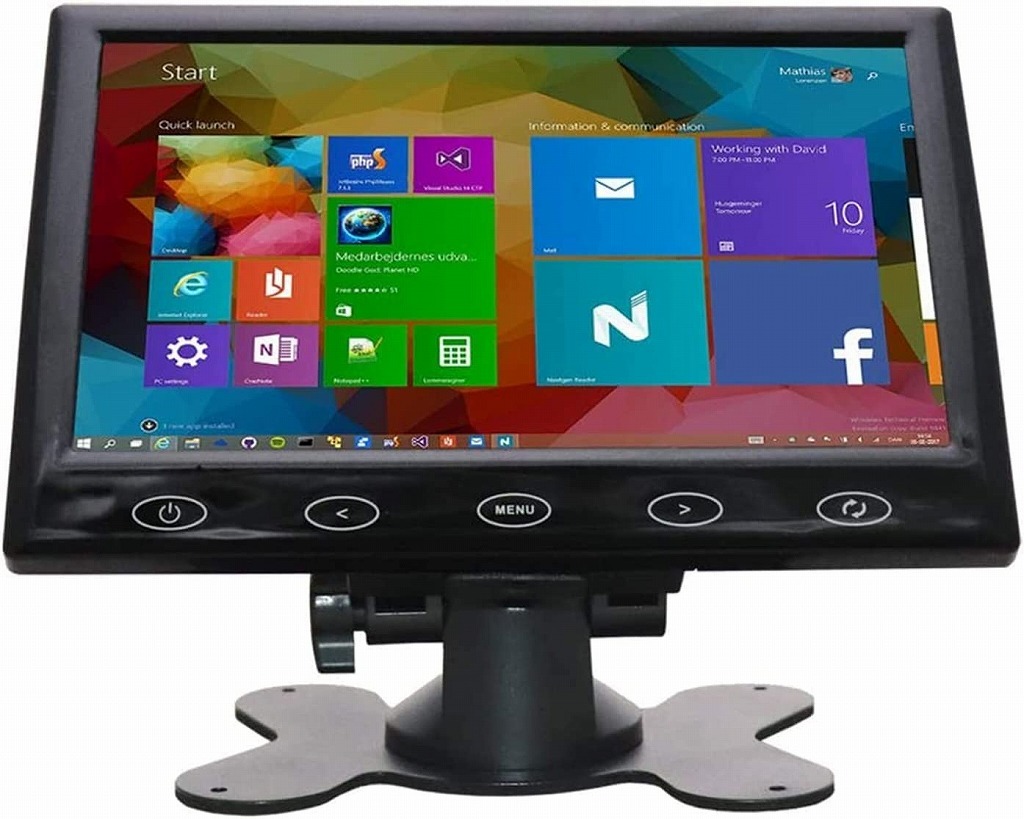 WHOLEV EP003 モバイルディスプレイ 7インチ WSVGA 1024×600 60Hz HDMI D-Sub RCA 計3系統 モバイルモニター Raspberry Pi(15インチ ...