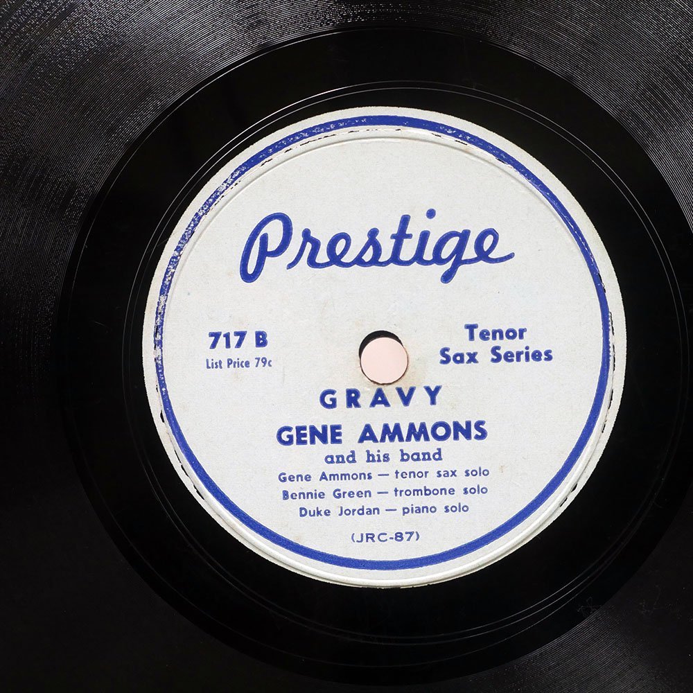 SP盤 米 GENE AMMONS/I WANNA BE LOVED/GRAVY/PRESTIGE 717(ジャズ)｜売買されたオークション ...