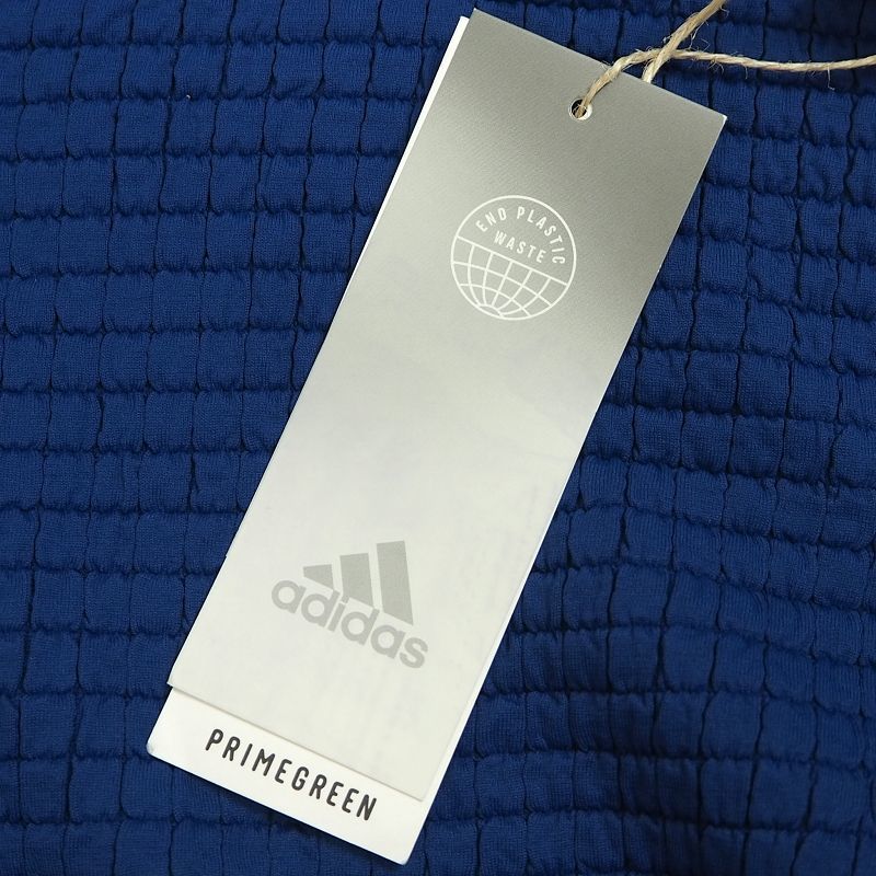 N851 アディダスゴルフ スウェット フルジップ ブルゾン ジャケット M メンズ ストレッチ ゴルフウェア 防風 adidas GOLF ...