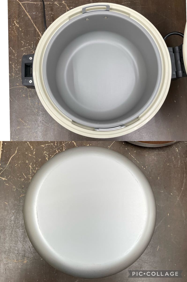 ⑫ 業務用 電子ジャー ZOJIRUSHI 象印 THA-C40A-MK THA-C40A 2.2升 4L 09年製 箱あり 保温ジャー お ...