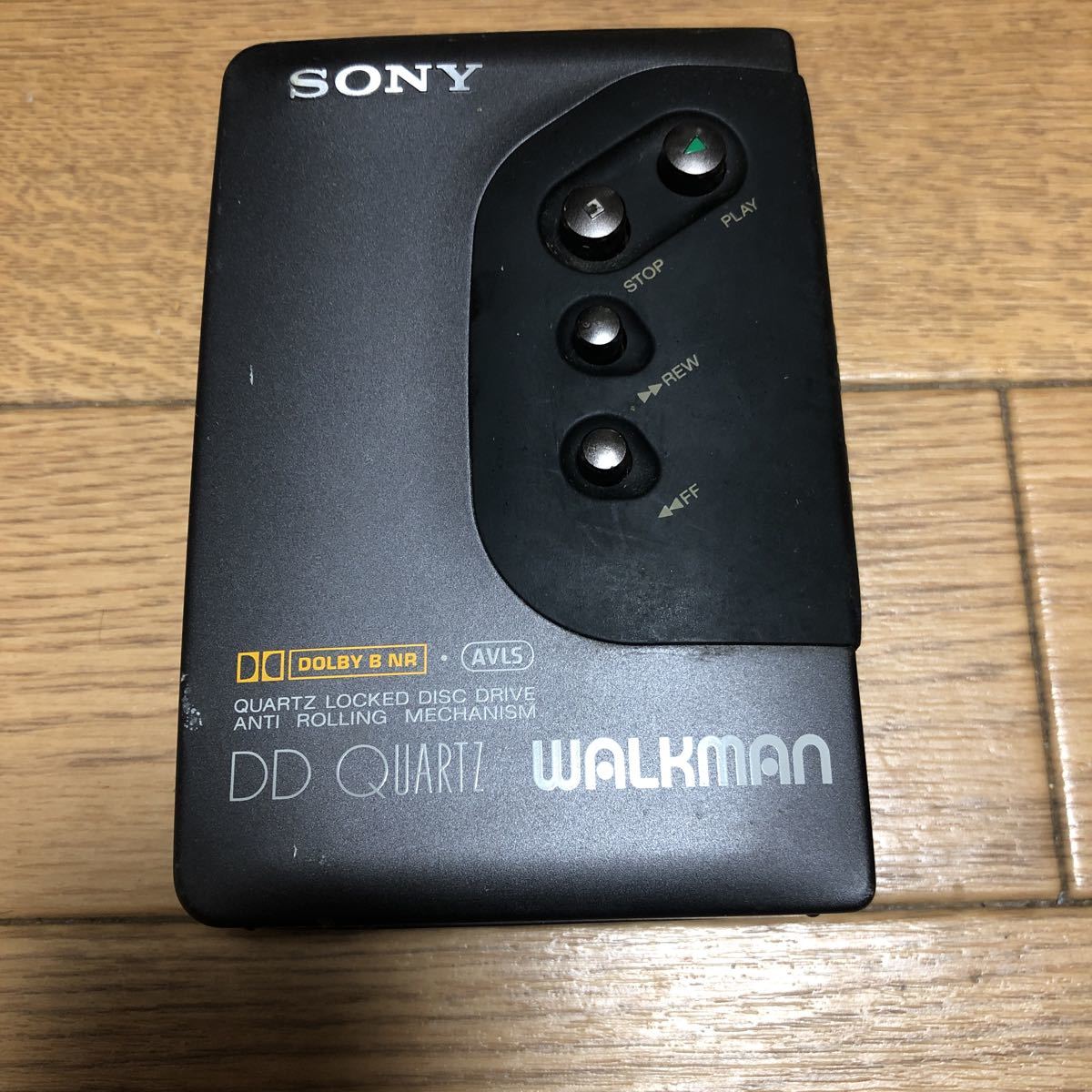 1000円スタート レア SONY カセットウォークマン WALKMAN DD QUARTZ WM-DD22 ポータブルカセットプレーヤー ...