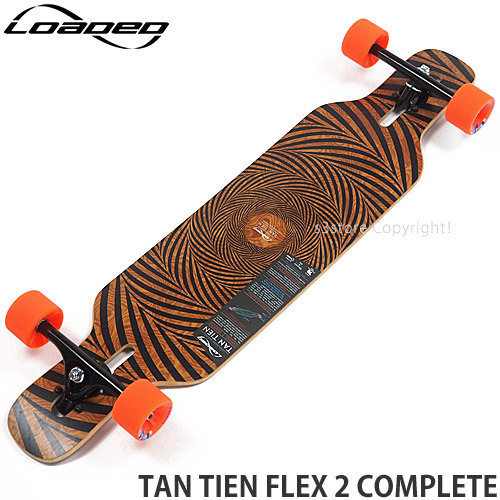 1円 LOADED TAN TIEN FLEX 2 COMPLETE ParisV3 Stimulus 70mm/80a サイズ:8.75x 39 ローデッド タン ティエン コンプリート ...