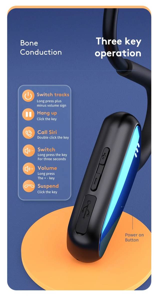 2022最新 Bluetoothイヤホン ワイヤレスイヤホン オープンイヤー Hi-Fi高音質 骨伝導 Bluetooth5.2 IPX防水(その他)｜売買されたオークション情報、yahooの ...