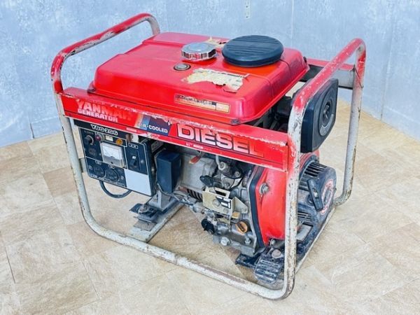 YANMAR ヤンマー YDG206ジェネレーター ディーゼル発電機 軽油 単相100V 60Hz 手渡し歓迎 /61780(発電機、変圧器 ...