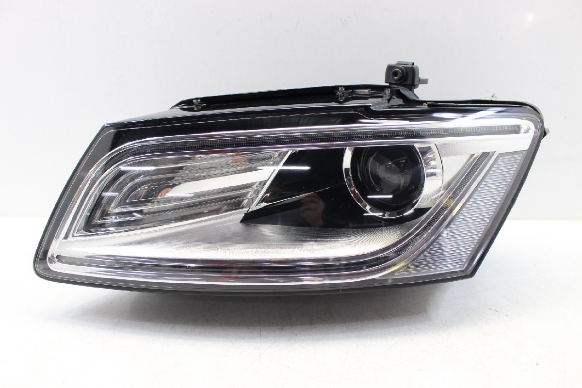 レンズ再生品 アウディ Q5 8R 後期 ヘッドライト 左 左側 LED 8R0 941 043 D 8R0941043D 90030763 ...