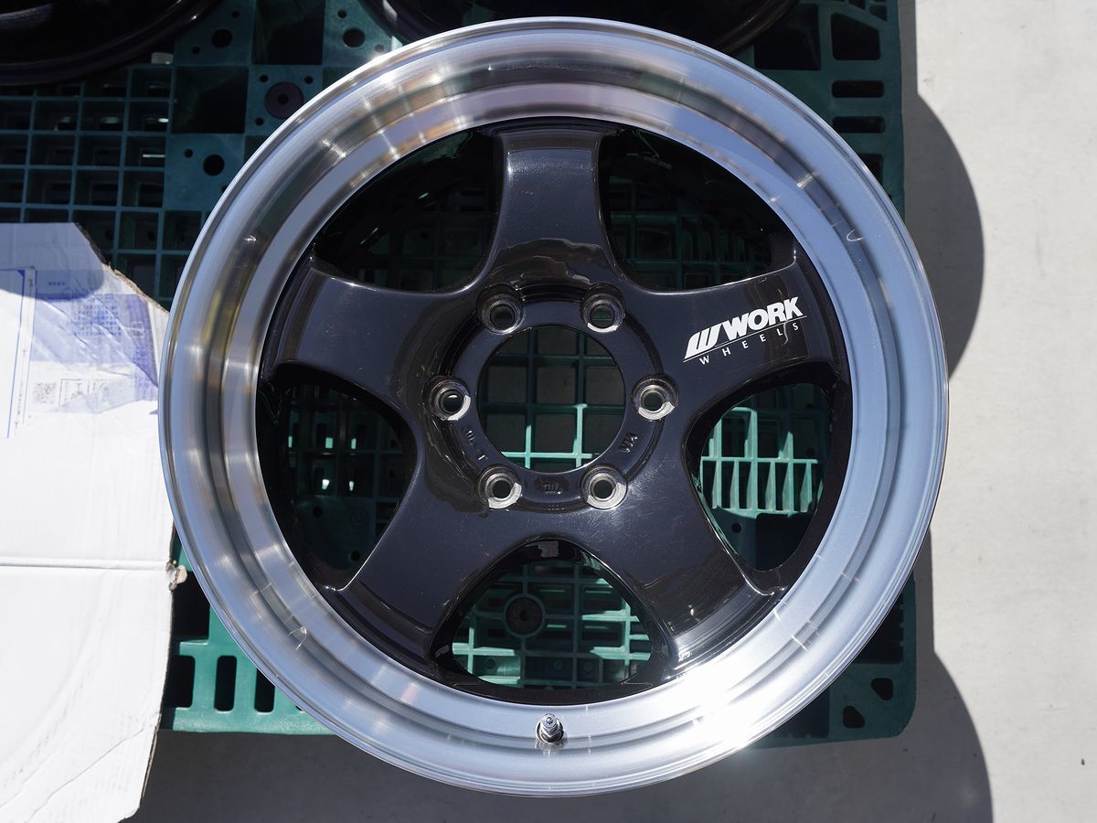 18インチ WORK XTRAP S1HC 8J +35 139.7-6H JWL-T 4本 ワーク エクストラップ ハイエース キャラバン ...