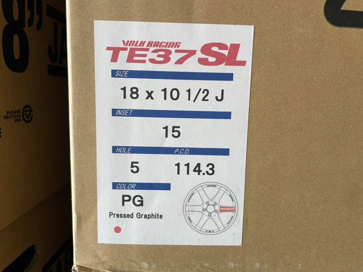 絶版 TE37SL 18×10.5J+15 5-114.3 4本 プレスドグラファイト PG 4本セット(5穴)｜売買されたオークション情報、yahooの商品情報をアーカイブ公開 ...