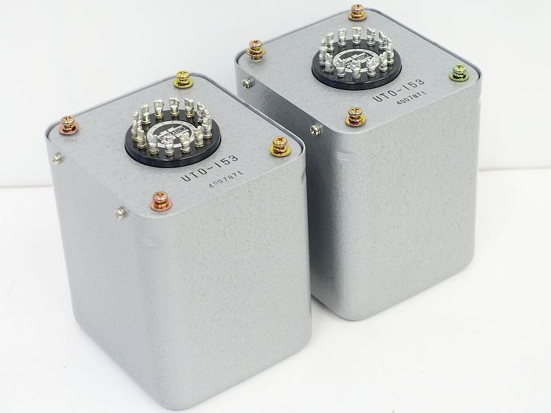 TAMURA UTO-153 TRANSFORMER 特注 トランスフォーマペア タムラ製作所 元箱付 013756035m(パーツ、部品 ...