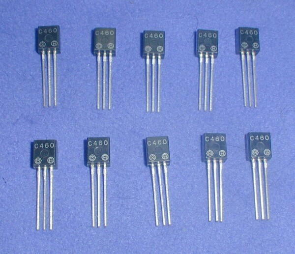 AM-FM帯高周波用シリコントランジスタ 日立 2SC460-B 新キャラメル形状／10本セット(トランジスタ)｜売買されたオークション情報 ...