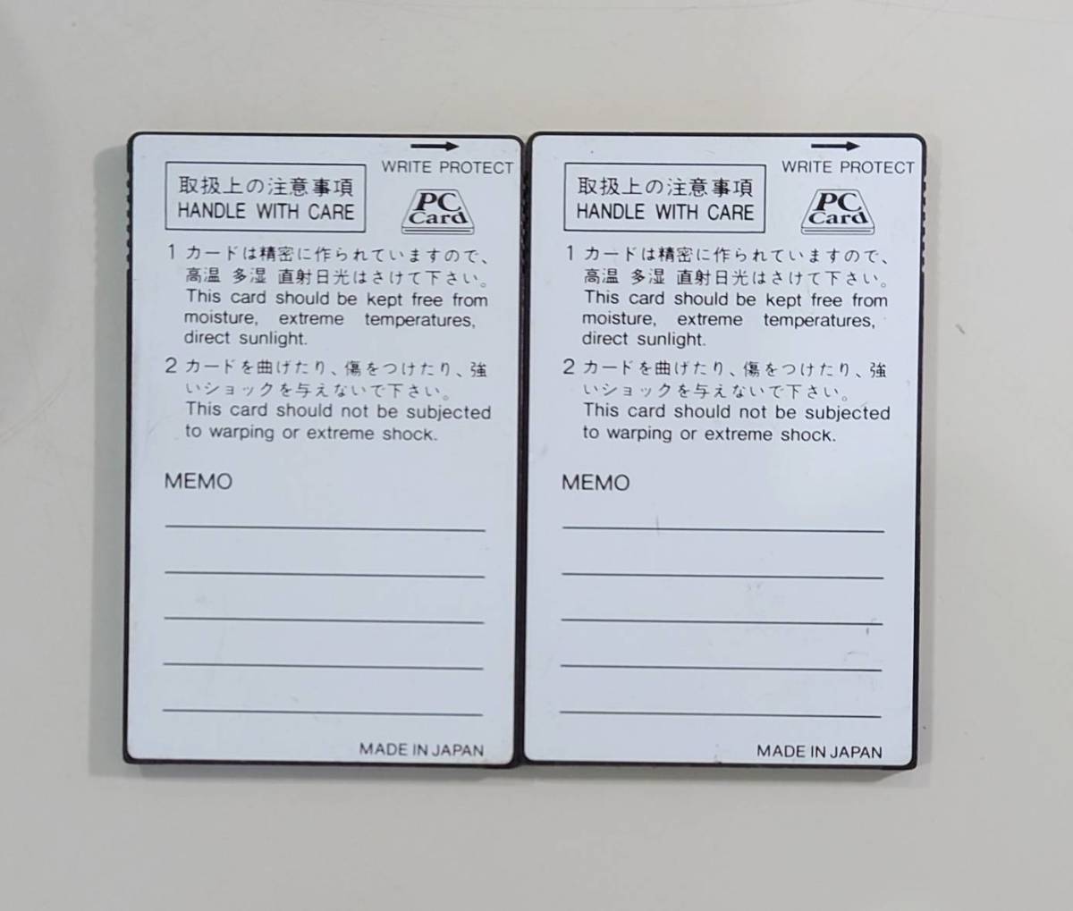 KN2864 現状品 Fujitsu 2MB Flash card 2枚セット(PCカードメモリ)｜売買されたオークション情報、yahooの ...