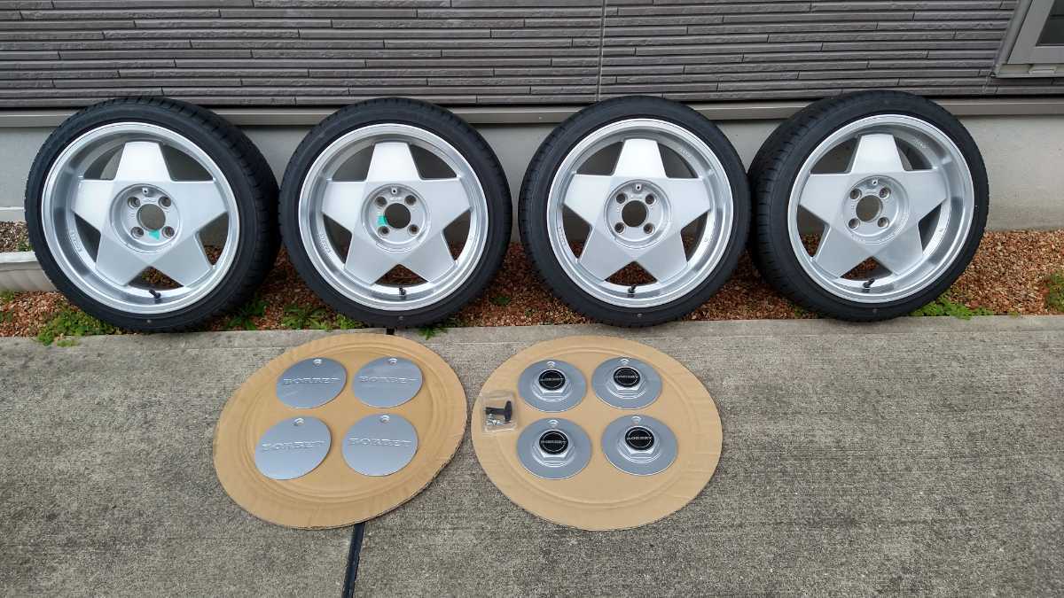 BORBET type A 4H100 16インチ7.5J+20 195/40R16セット ネオクラ ユーロ ヨーロピアン お手軽ジャーマン ...