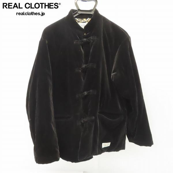 WACKO MARIA/ワコマリア GUILTY PARTIES 天国東京 21AW PAISLEY VELVET KUNG-FU JACKET ベロア カンフージャケット S /060 ...