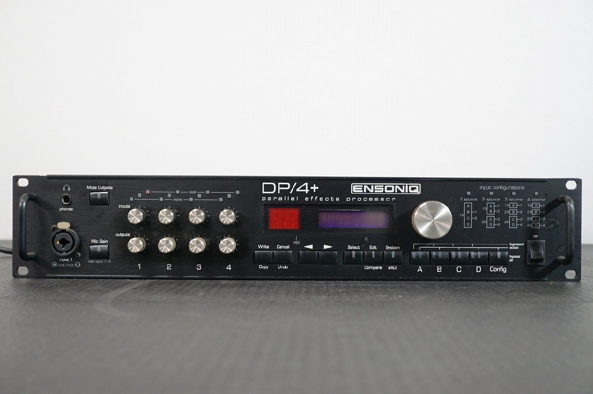 TH S002112 Ensoniq DP/4＋ Parallel Effects Processor エフェクター 取扱説明書付き ...