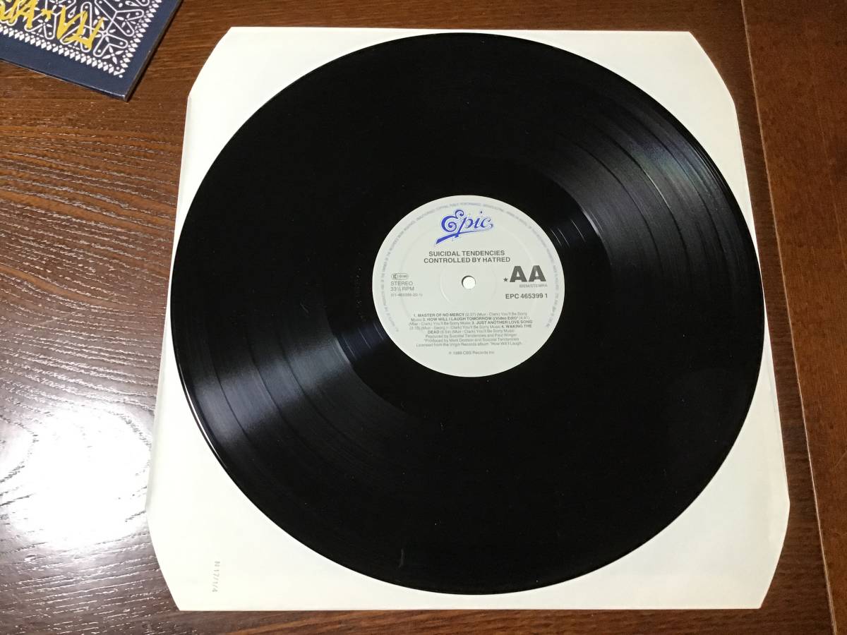 LP レコード SUICIDAL TENDENCIES FEEL LIKE SHIT...DEJA-VU CONTROLLED BY ...