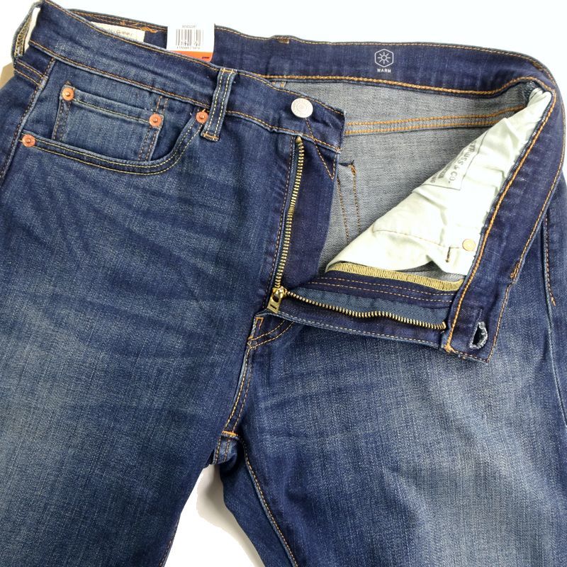 LEVI'S PREMIUM リーバイス 505 REGULAR リサイクル素材 ストレッチ デニムパンツ ジーンズ 005052397 ...