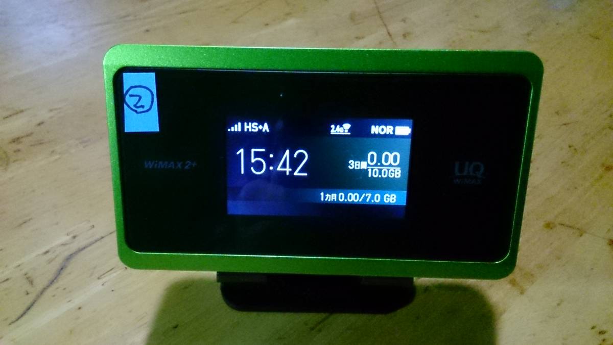 ポケットwifi UQmobile WX06 Speed wifi NEXT WIMAX2+ 緑 SIMフリー ②(ルーター)｜売買された ...