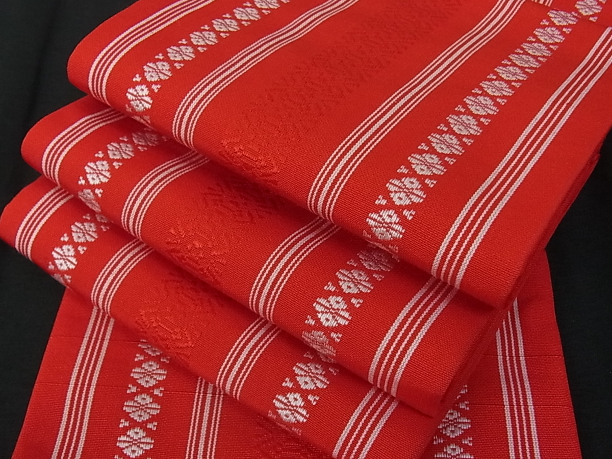 花美人着物 本場筑前博多織 両面 半幅帯 吉弥帯 献上文 証紙付き 逸品 az1084(仕立て上がり)｜売買されたオークション情報、yahoo ...