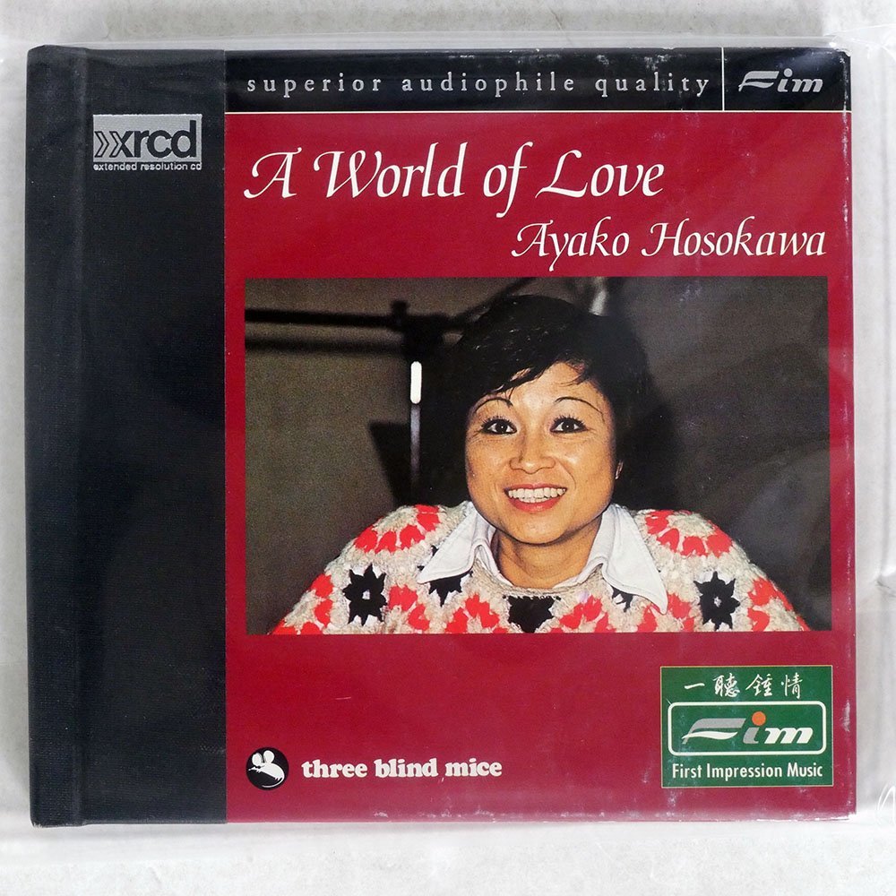 HOSOKAWA AYAKO/WORLD OF LOVE/FIM 1ST IMPRESSION FIM XRCD 011(ジャズ一般)｜売買されたオークション情報、yahooの商品情報を ...