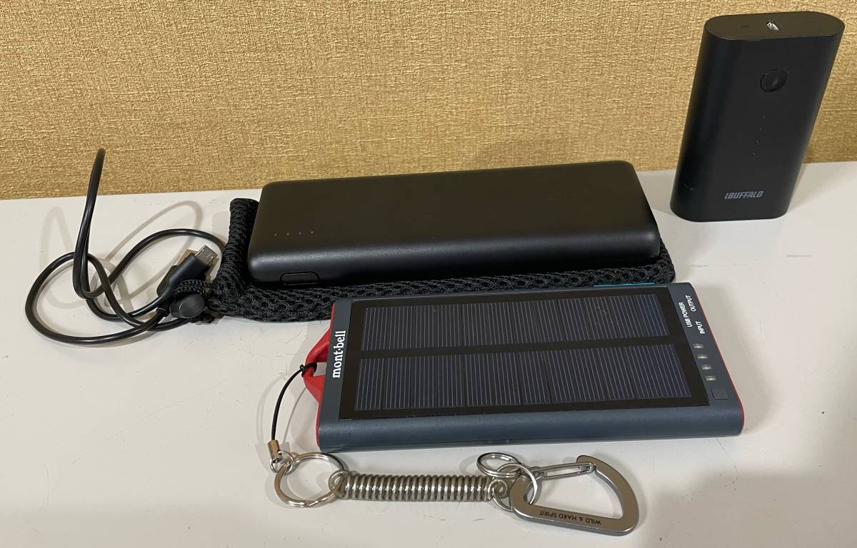 格安 99円スタート モバイルバッテリーAnker PowerCore 20100mAh A1271 PSE認証済 / モンベル mont ...