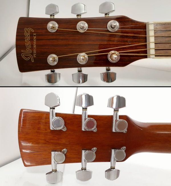 sa/ Ibanez アイバニーズ アコースティックギター PF300BG ソフトケース付き /DY-0790 1F(本体)｜売買されたオークション情報、yahooの商品情報をアーカイブ公開 ...