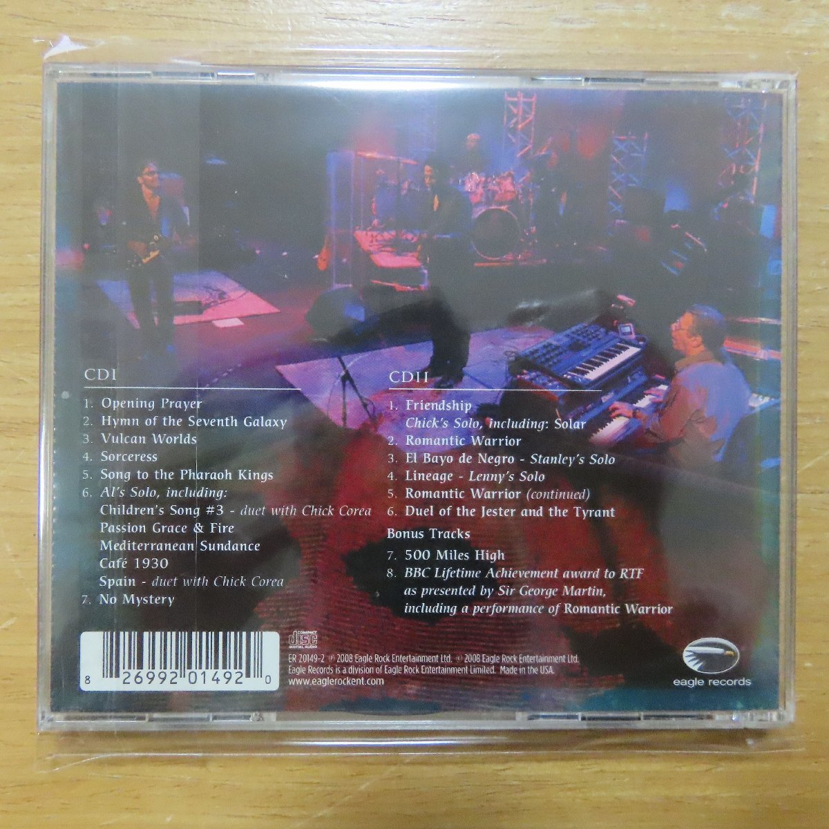 826992014920; 2CD RETURN TO FOREVER / RETURNS ER-20149-2(ジャズ一般)｜売買された ...