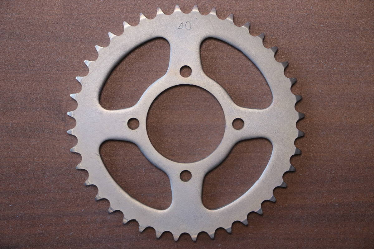 当時もの Z400FX E1 E2 E3 カワサキ純正 リア スプロケット ギア 40T 42041-1015 ドリブンギヤ リアハブ(スプロケット)｜売買されたオークション情報、yahooの ...