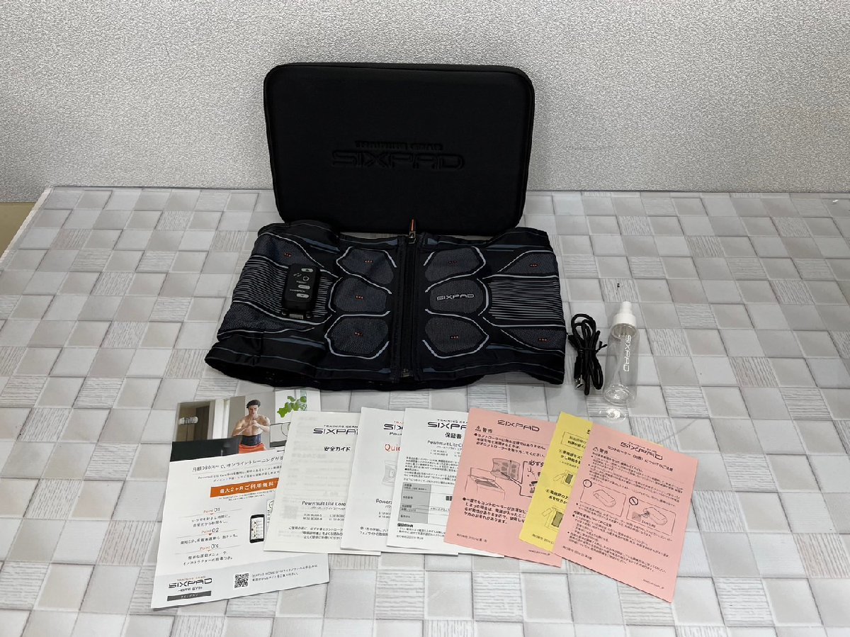 3648 現状品 エクササイズ用品 シックスパッド Powersuit Lite Core Belt サイズ：L SIXPAD Quick Guide(その他)｜売買されたオークション情報 ...