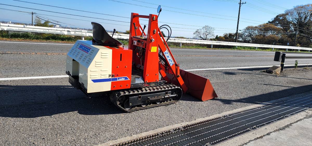 NODA MR2000 ホイールローダー タイヤショベル スキッドステアローダー(建設機械、重機)｜売買されたオークション情報、yahooの ...