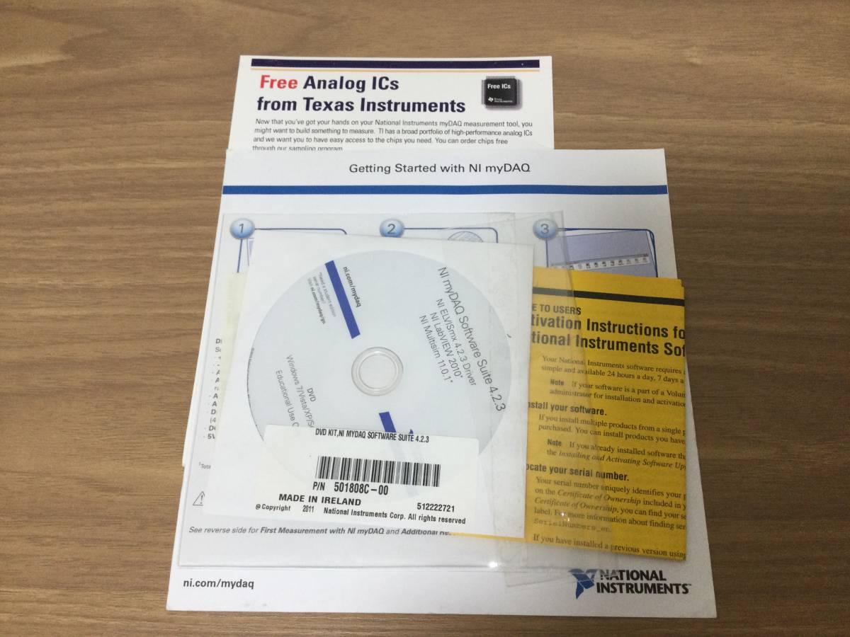 National instruments myDAQ(アマチュア無線)｜売買されたオークション情報、yahooの商品情報をアーカイブ公開 ...