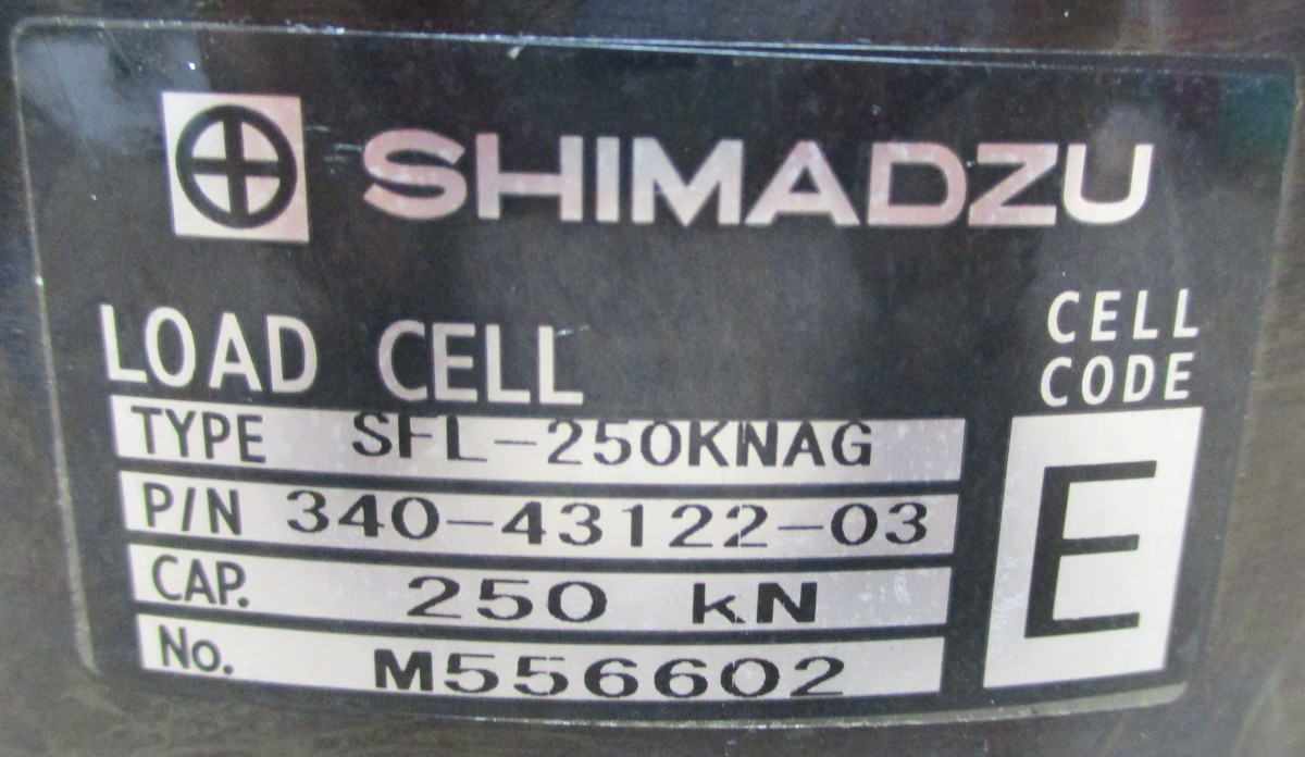 w SHIMADZU 島津製作所 オートグラフ用ロードセル 250kN SFL-250KNAG(その他)｜売買されたオークション情報、yahooの商品情報をアーカイブ公開 - オークファン ...