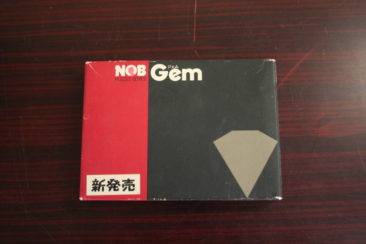 NOB PUZZLE SERIES Gem ノブ 木製 パズル シリーズ ジェム NOB 芦ケ原/脳トレ 頭脳 知育 玩具 木製 おもちゃ ...