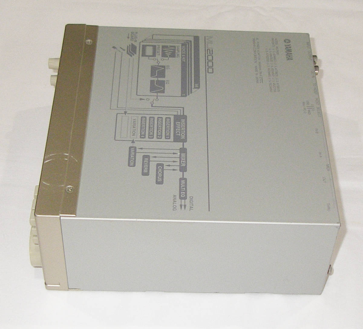 YAMAHA MU2000 EXTENDED EDITION Tone Generator OK MADE in JAPAN(音源モジュール ...