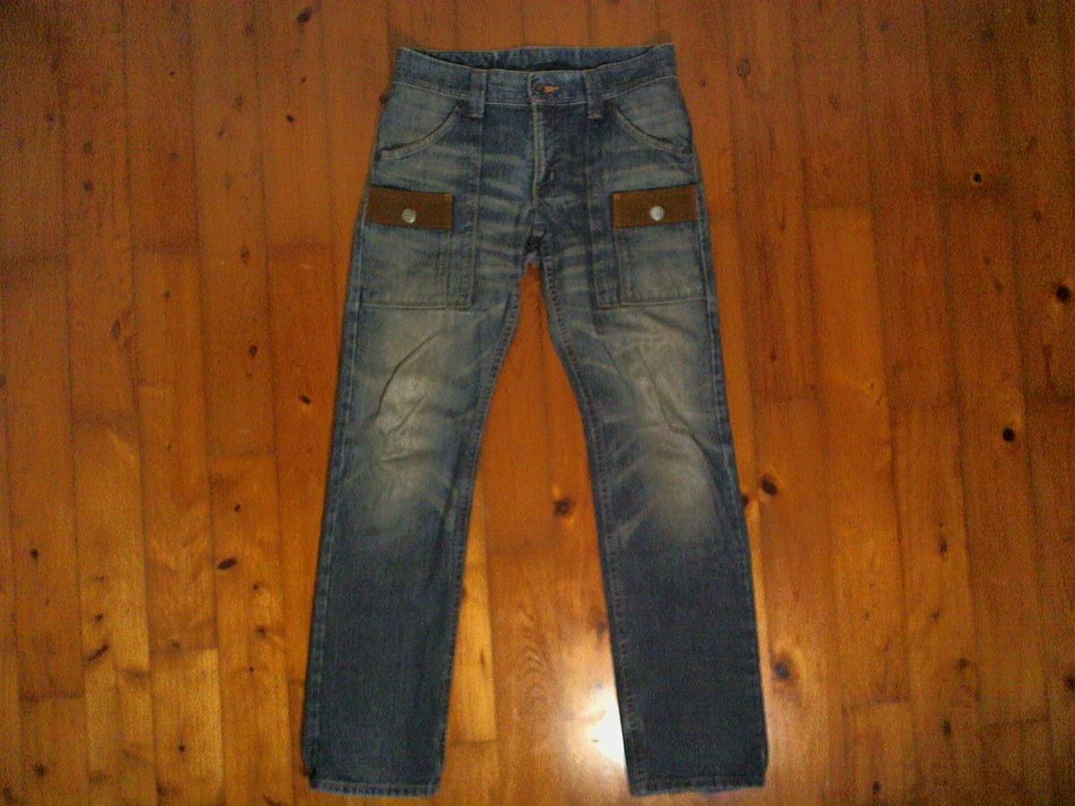 エドウィン493XVS EDWIN ブッシュパンツ デニムパンツ ジーンズ ジーパン 30 インディゴ ひげ 股下長目(W30)｜売買されたオークション情報、yahooの商品情報をアーカイブ ...