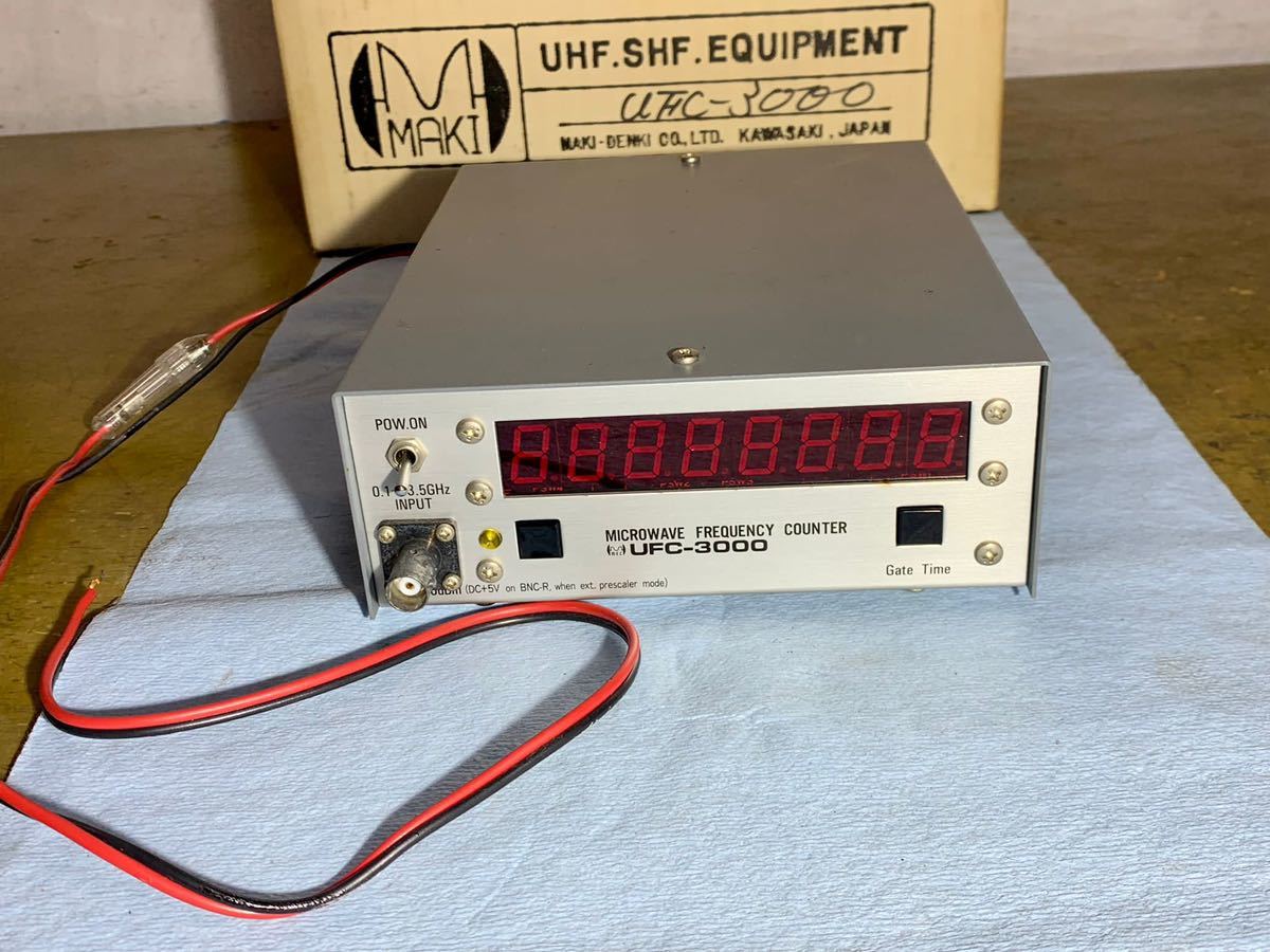 マキ電機 周波数カウンター UFC-3000(アマチュア無線)｜売買されたオークション情報、yahooの商品情報をアーカイブ公開 ...