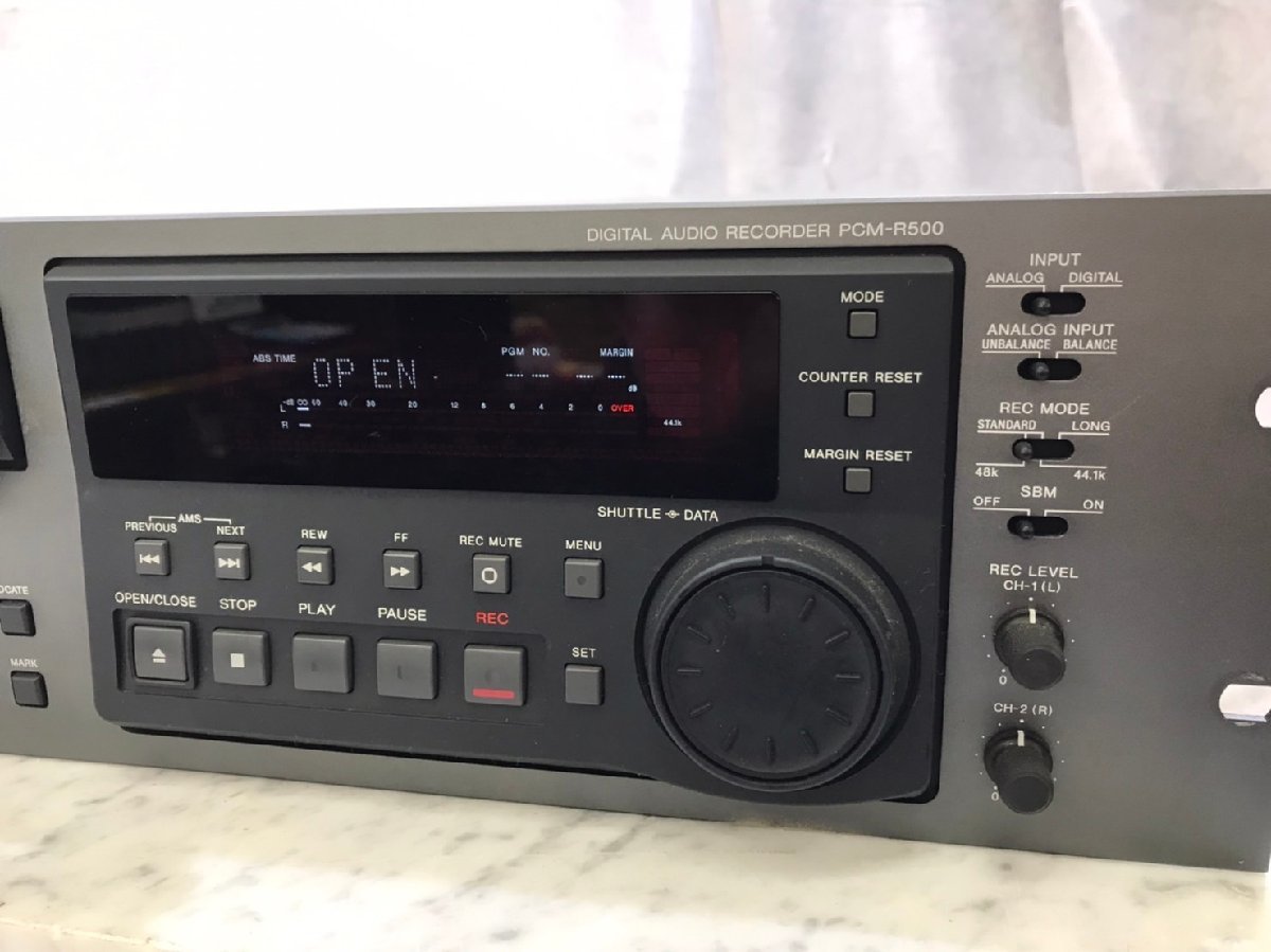 t1794 現状品 SONY ソニー PCM-R500 DATレコーダー(DAT機器)｜売買されたオークション情報、yahooの商品情報を ...