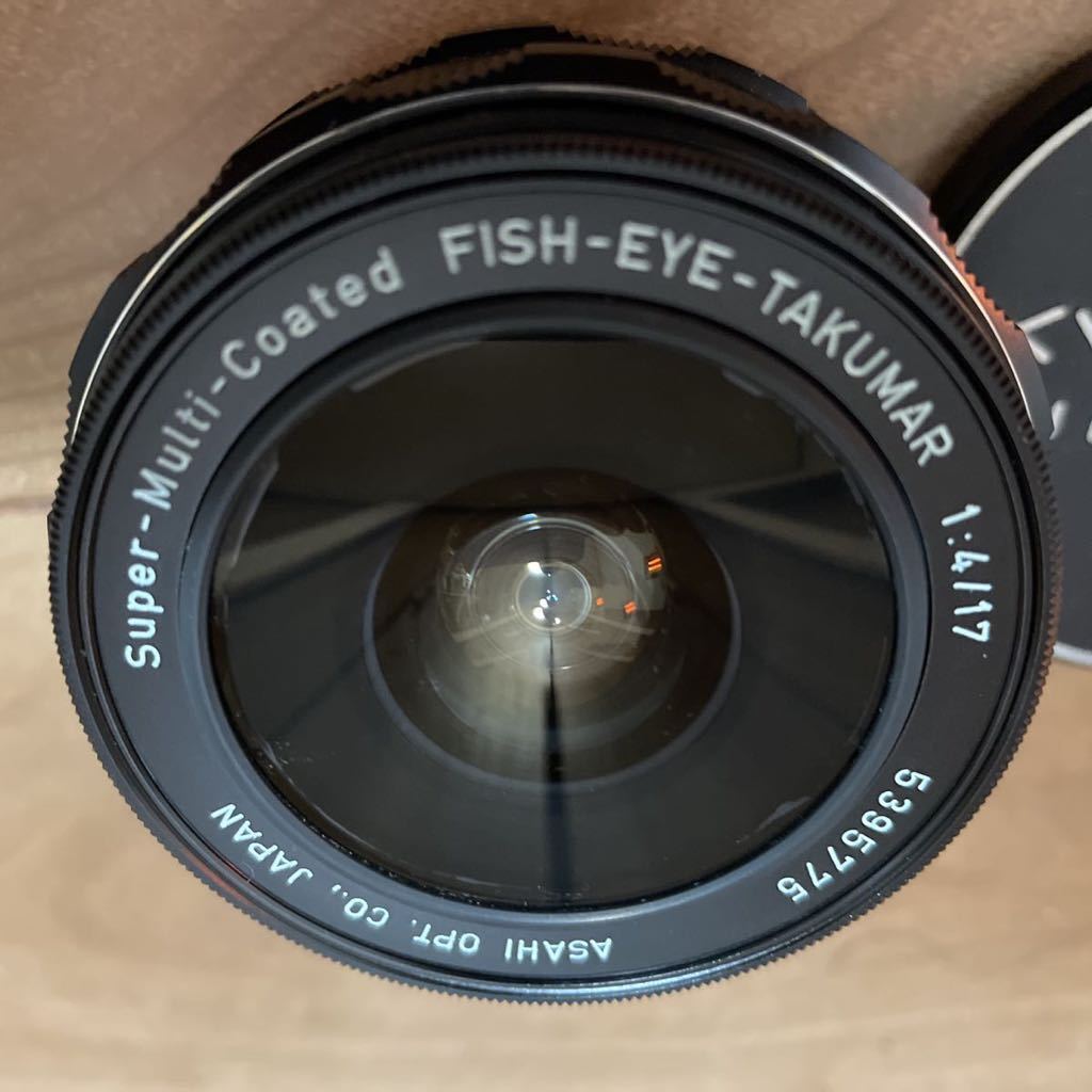 Pentax ペンタックス Super-Multi-Coated FISH-EYE-TAKUMAR 17mm f4 M42マウント ...