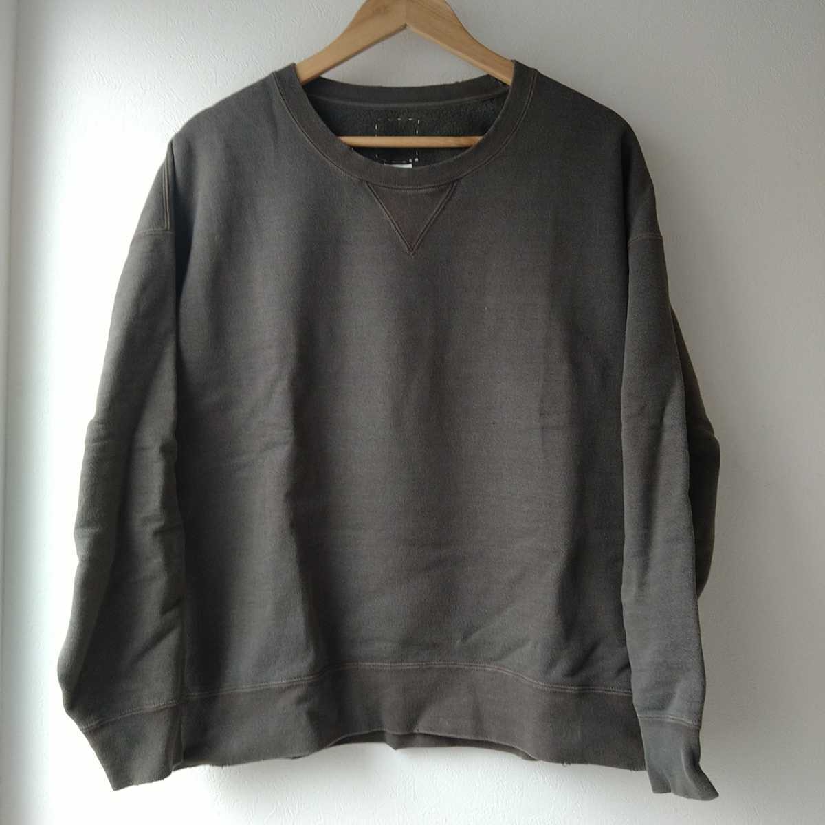 visvim 20AW JUMBO SB SWEAT L/S U.D. CHARCOAL size2 0122205010010 20FW ...