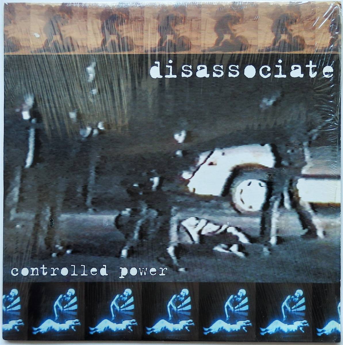 1996年1st/NY産グラインドコア/ グリーンマーブル盤＋フライヤー＋シュリンク付き DISASSOCIATE / Controlled ...
