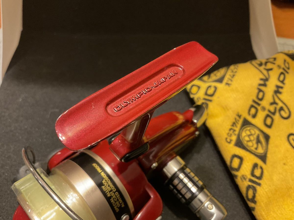 70年代 OLYMPIC Hi-MECA No.3 日本製 オールド オリムピック オリンピック ハイメカ 3 ヴィンテージ スピニングリール ...