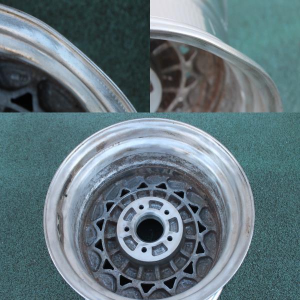 日産 フェアレディZ Z31 JDSアルミホイール 7J×16 8J×16 4本 ガンメタ ジャパンダットサンサービス ジャンクにて ...