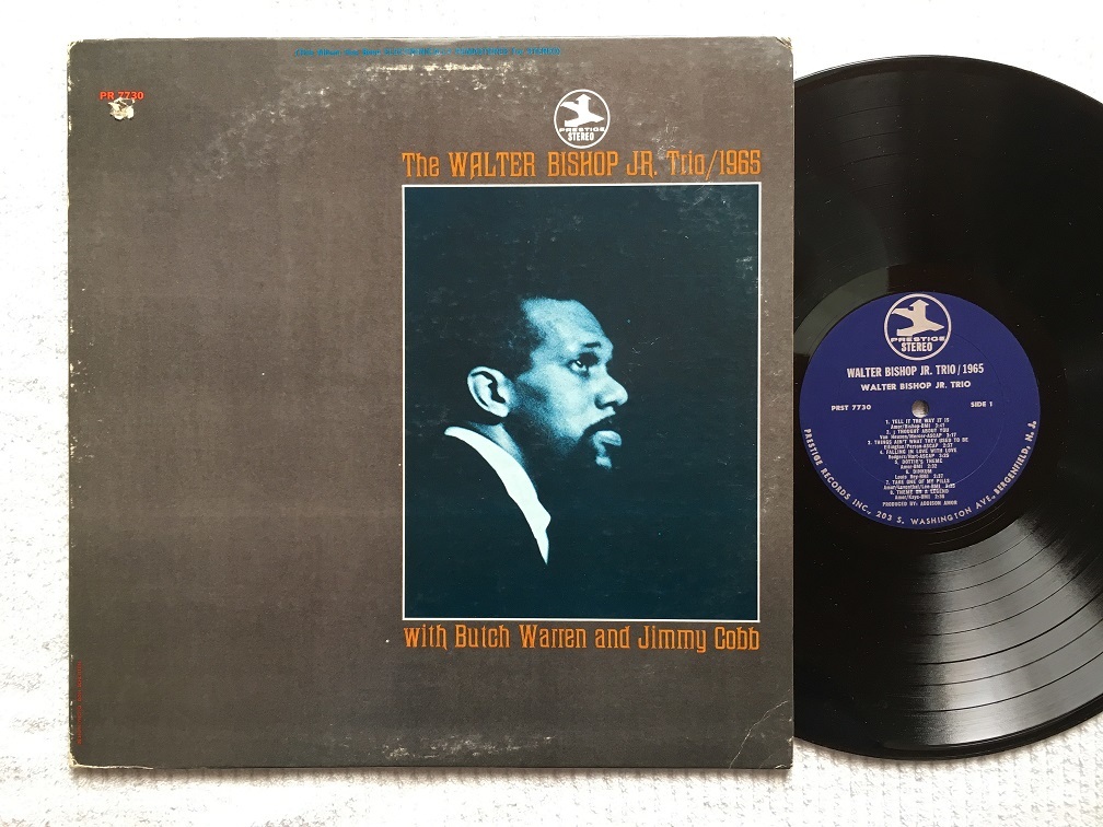 US盤LP THE WALTER BISHOP JR.TRIO WITH BUTCH WARREN AND JIMMY COBB THE ...